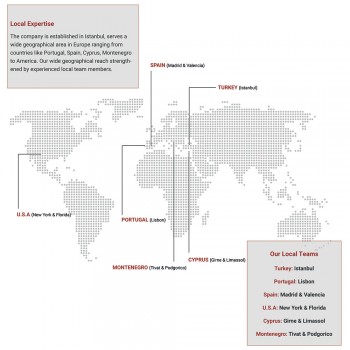 Geographical Reach | Paladin Grup